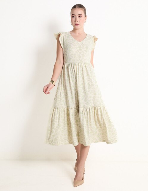 Vestido midi casual Week by weekend para mujer 1