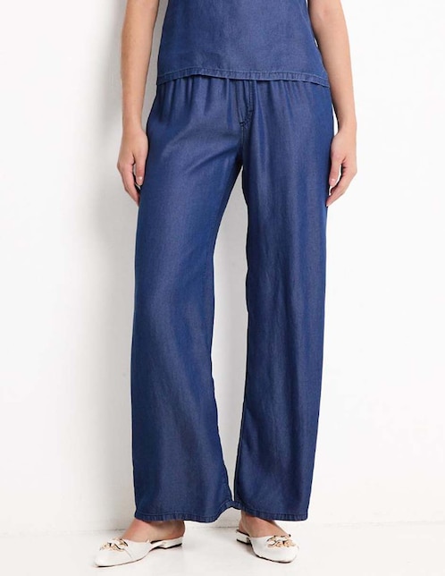 Pantalón Week by Weekend straight para mujer 1