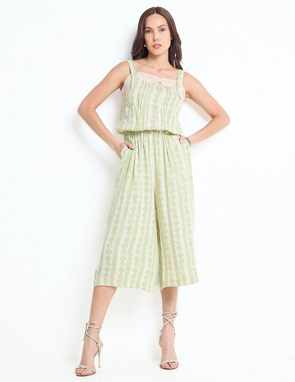 Jumpsuit Week by weekend estampado para mujer