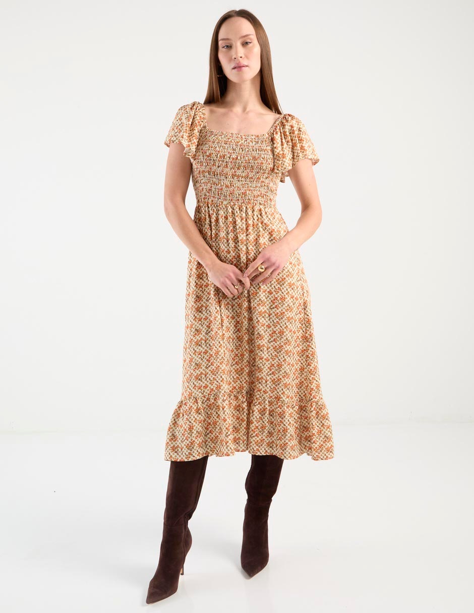Vestido midi casual Week By Weekend para mujer